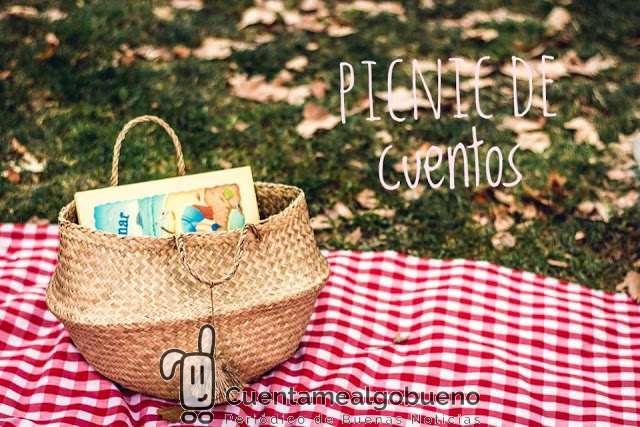 Picnic de cuentos en El Retiro de Madrid - Cuentamealgobueno
